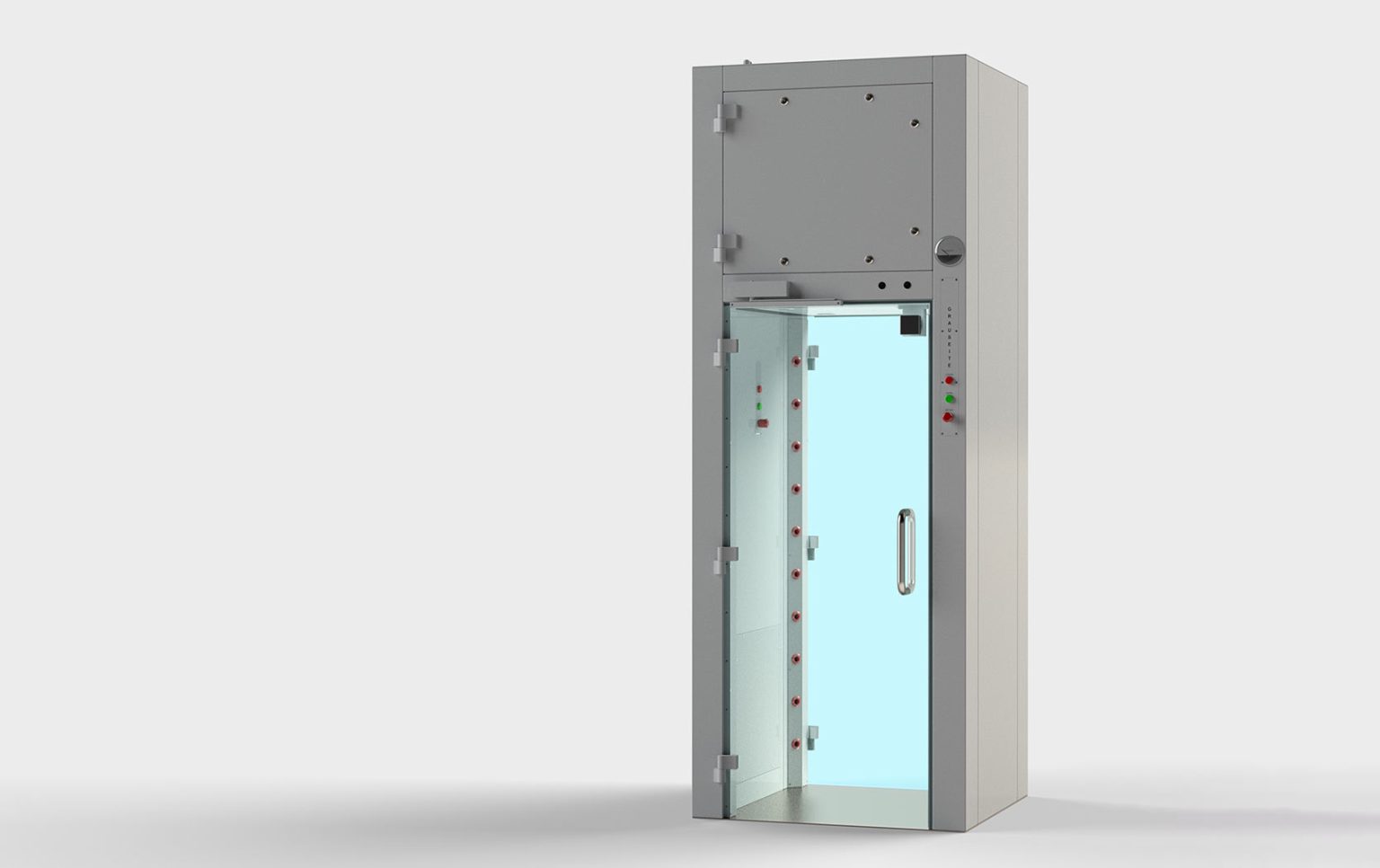 Personen-Luftdusche: Die effiziente Luftdusche von Daldrop